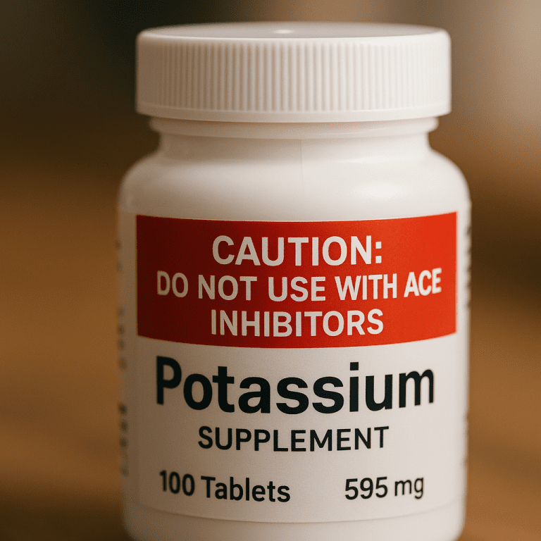 Potassium and ACE Inhibitor Interaction | Useful Vitamins