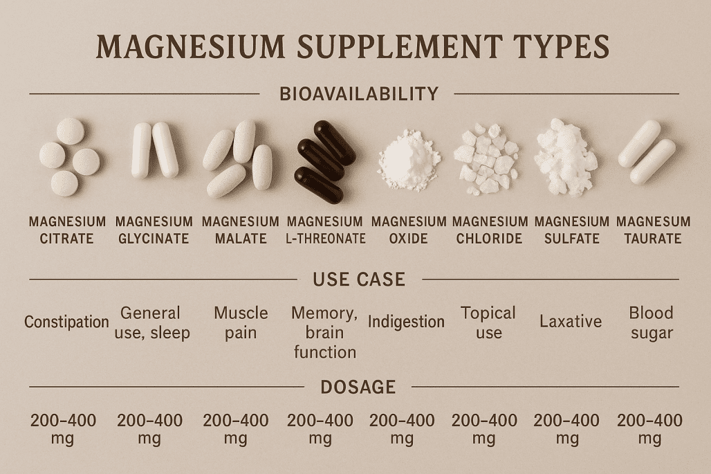 Magnesium Benefits, Types, and Dosage [Expert Guide] | Useful Vitamins